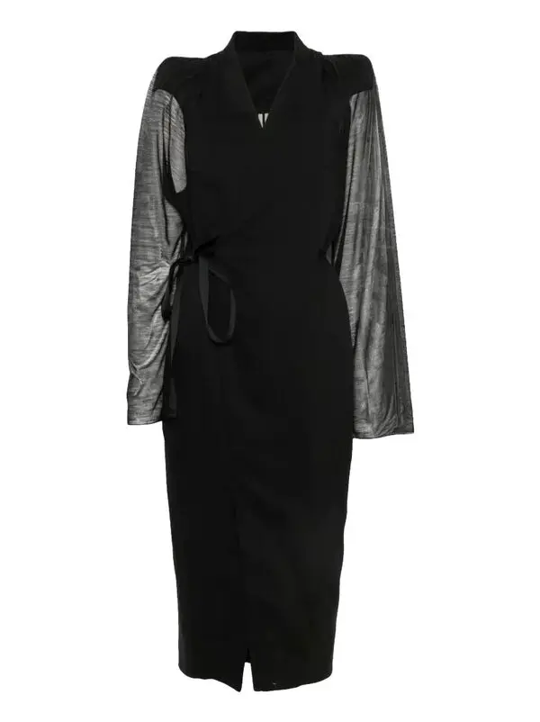 Rick Owens Cyclops Coat - Black