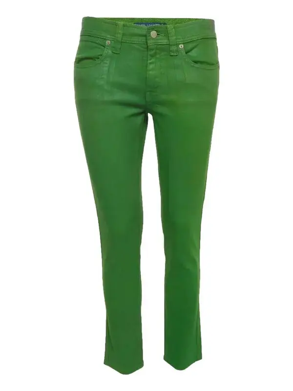 Ralph Lauren Button-up Skinny Jeans - Green