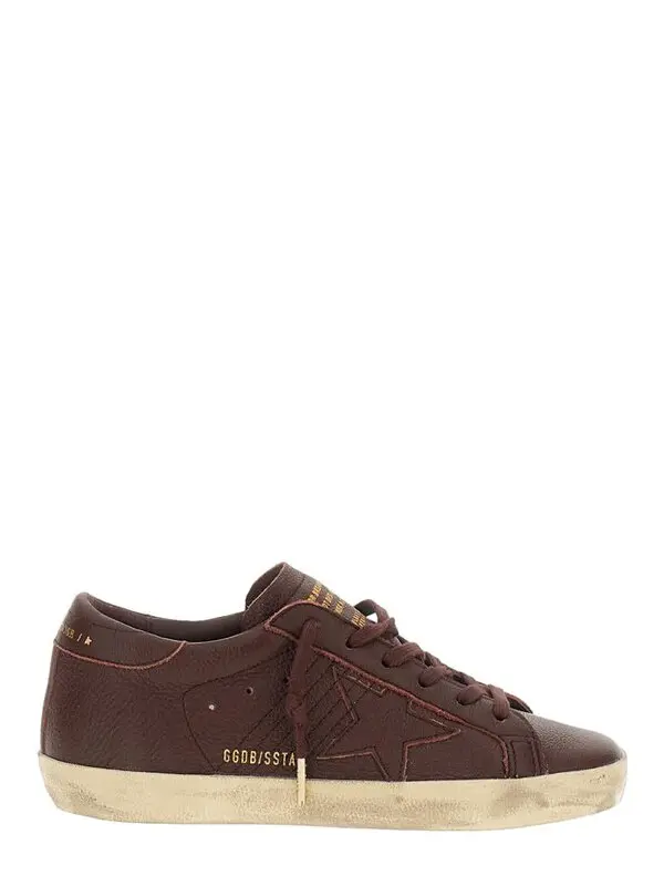 GOLDEN GOOSE Super Star Sneakers - Rosso