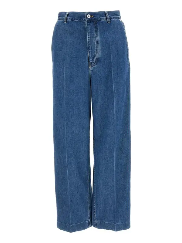 Bottega Veneta Wide-leg Jeans - Blu