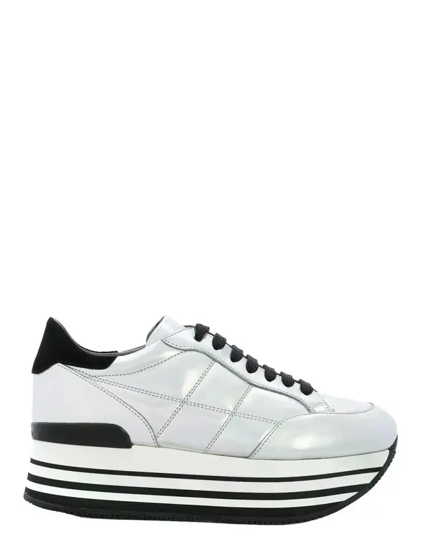 Hogan H222 Sneakers - Silver