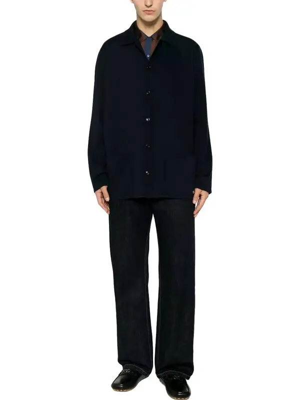 Valentino Garavani Virgin Wool Cardigan - Blue