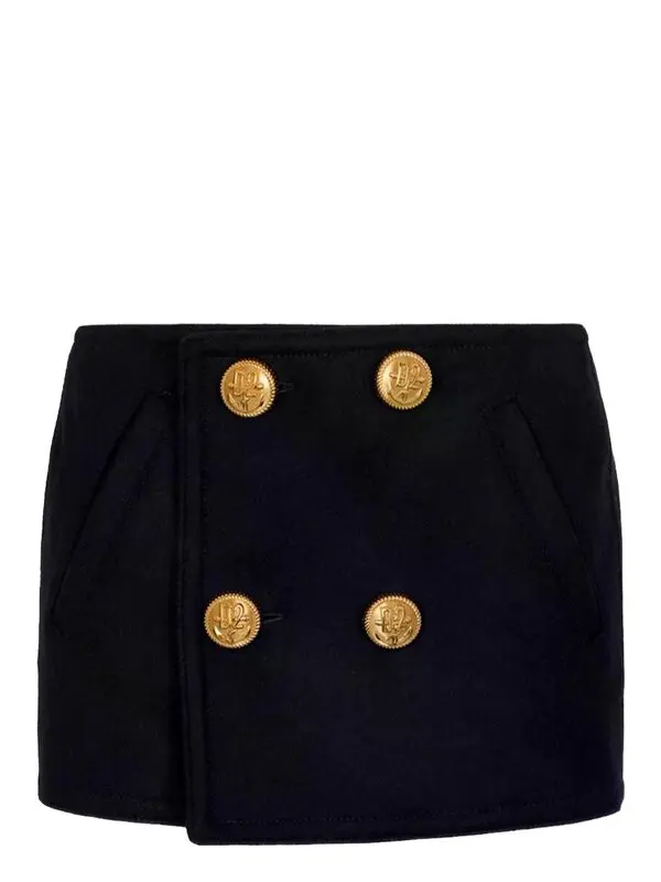 Dsquared2 Hybrid Peacoat Mini Skirt - Blue