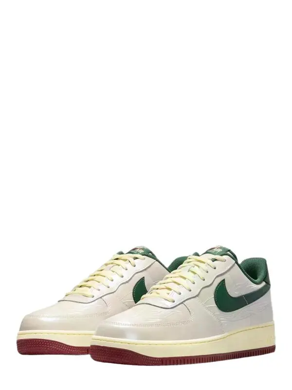 Nike Force 1 Low "flame Embroidered" Sneakers - Neutrals