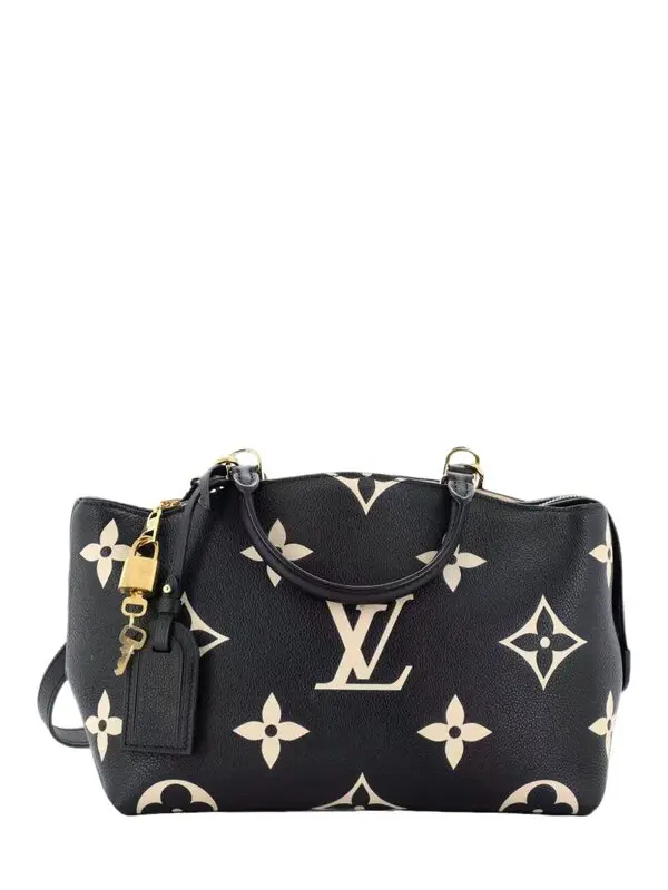 LOUIS VUITTON Petit Palais Handbag - Black