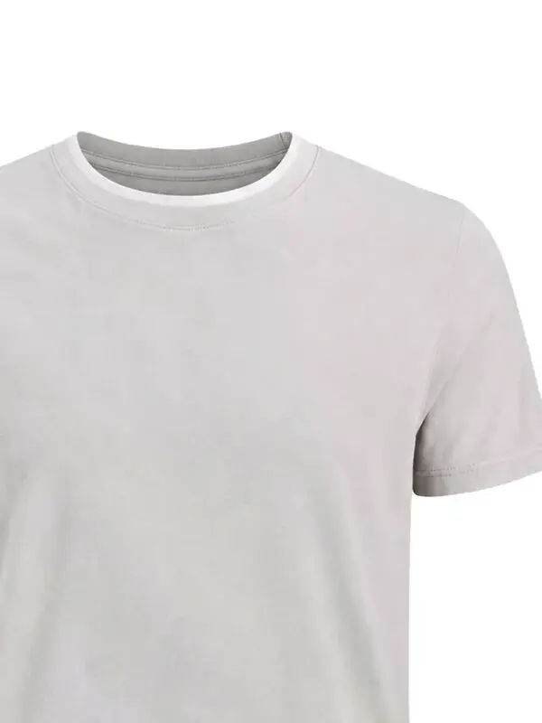 PYA Tipped-trim T-shirt - Grey
