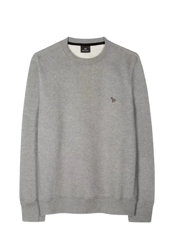 Paul Smith Logo Patch Sweatshirt - Grey