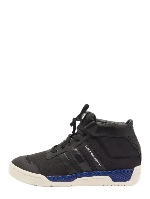 Y3 Courtside High-top Sneakers - Black
