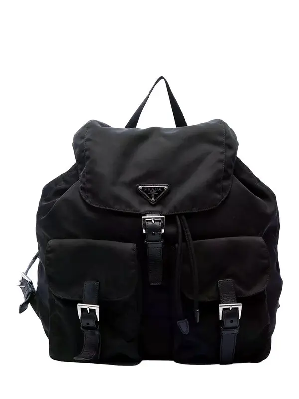 Prada Tessuto Backpack - Black