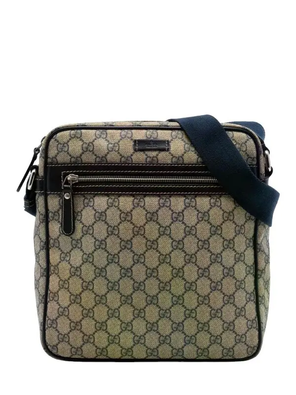 Gucci Gg Supreme Crossbody Bag - Neutrals