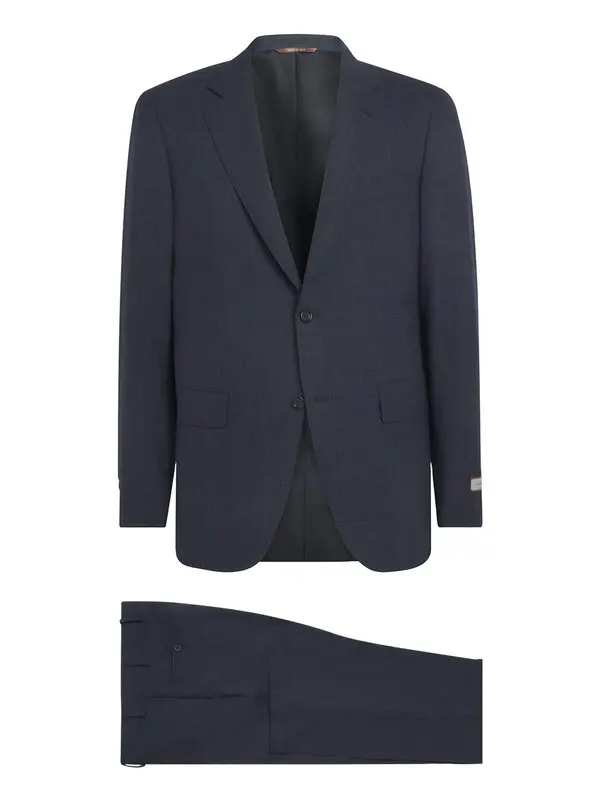 Canali Wool 2-piece Suit - Navy