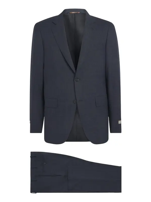 Canali Wool 2-piece Suit - Navy