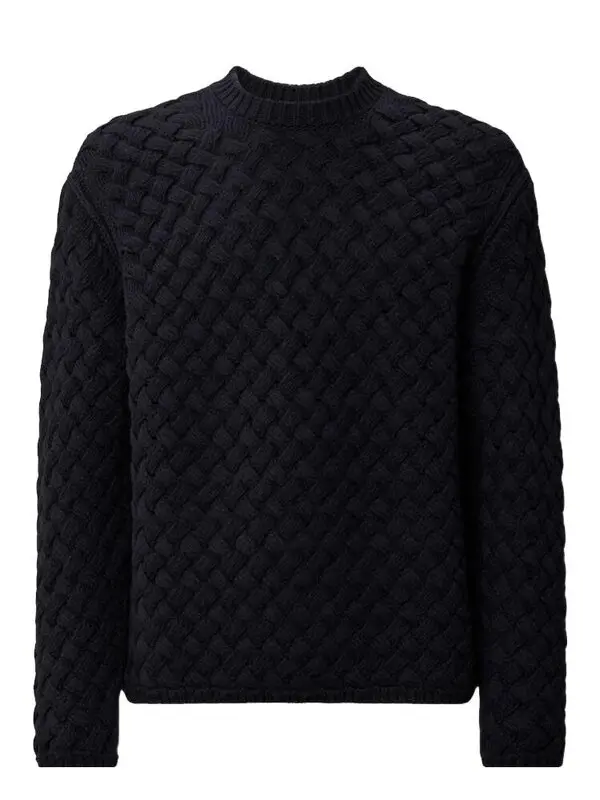 C.P. COMPANY Logo Crewneck Jumper - Blue