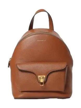 COCCINELLE Flap-pocket Zip Backpack - Brown