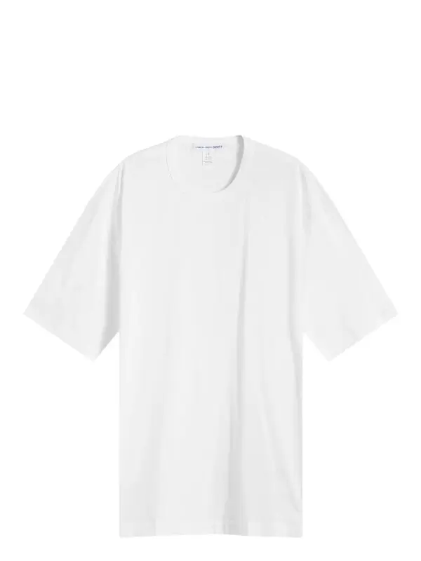 Comme Des Garçons Crew Neck Short-sleeved T-shirt - White