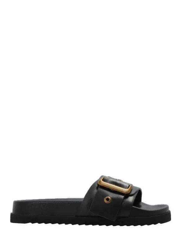 ALLSAINTS Ellie Buckle Sandals - Black