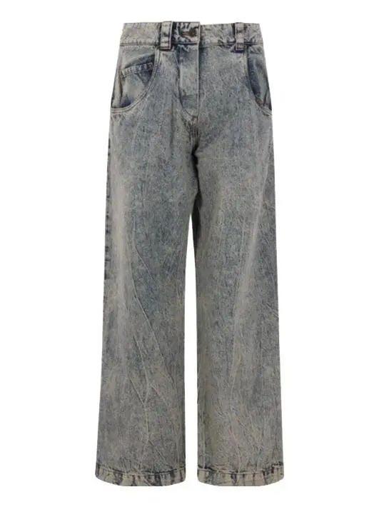 Vaquera Belt Loop Jeans - Gray