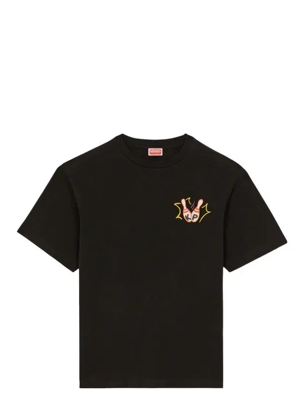 Kenzo Bowling' Oversize T-shirt - Black