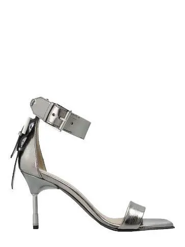 ALLSAINTS Noir Ankle-strap Heeled Sandals - Gray