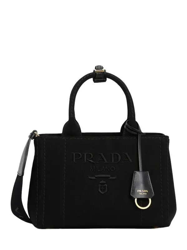 Prada Jardiniere Small Shoulder Bag - Black