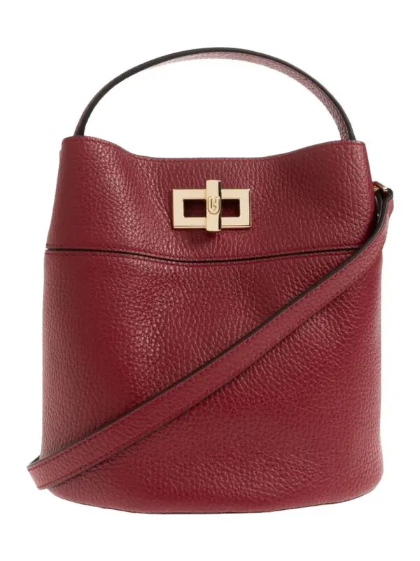 Furla Amelia Leather Tote Bag - Deep Red