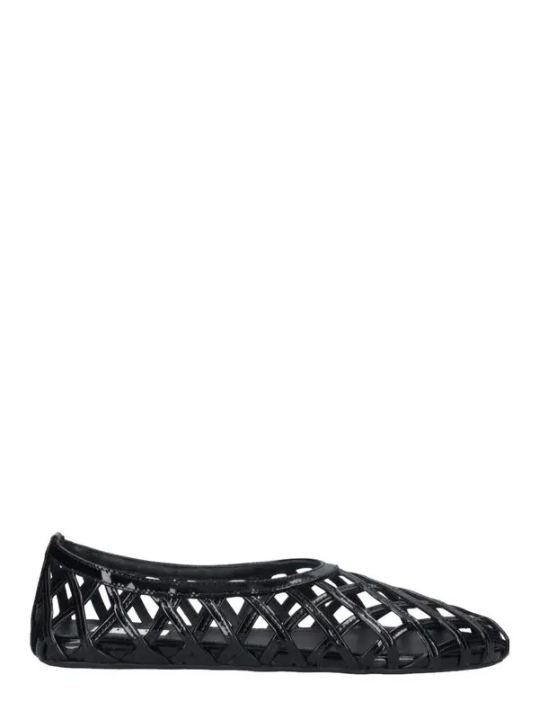 Alaïa Hollow Flat - Black