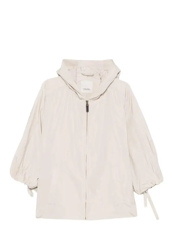 Max Mara Hooded Zip-up Jacket - No