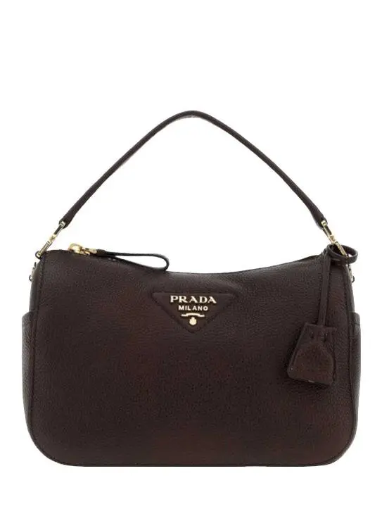 Prada Small Shoulder Bag - Black