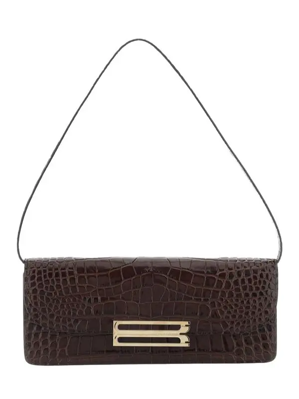 Victoria Beckham Dorian East West Shoulder Bag - White
