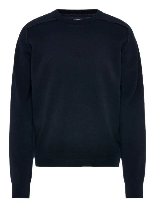 MAISON MARGIELA Roll Neck Sweater - Navy