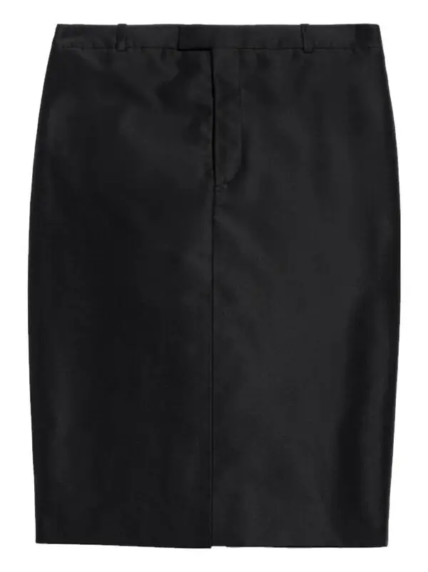 Gucci Fine Faille Skirt - Black