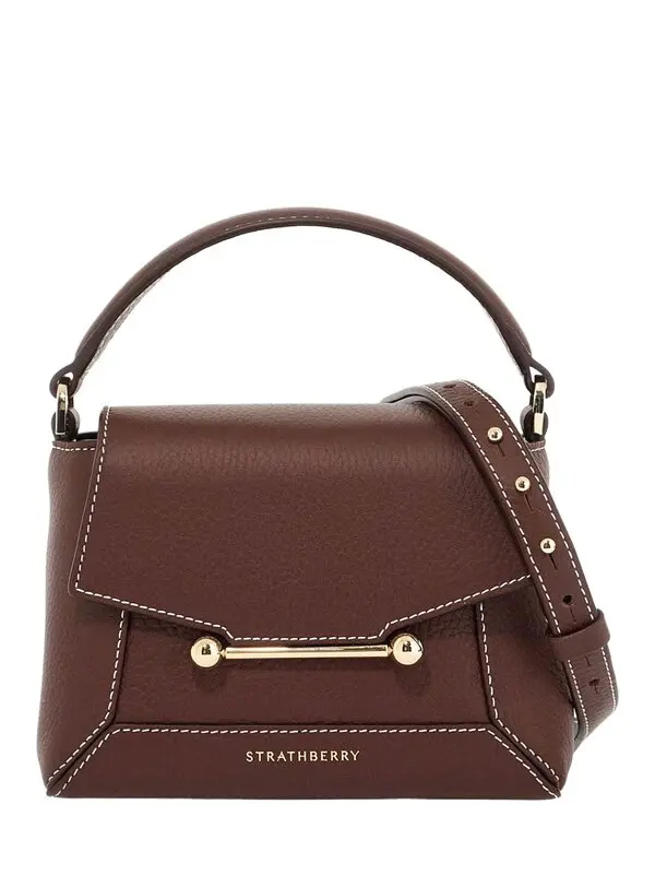 Strathberry Bar Closure Shoulder Bag - Red