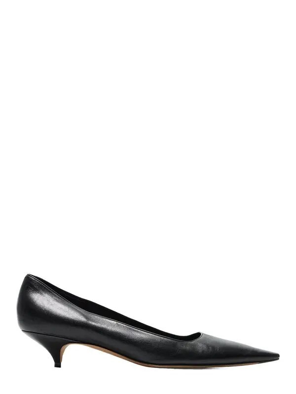 THE ROW Liisa Kitten Heel Pumps - Black