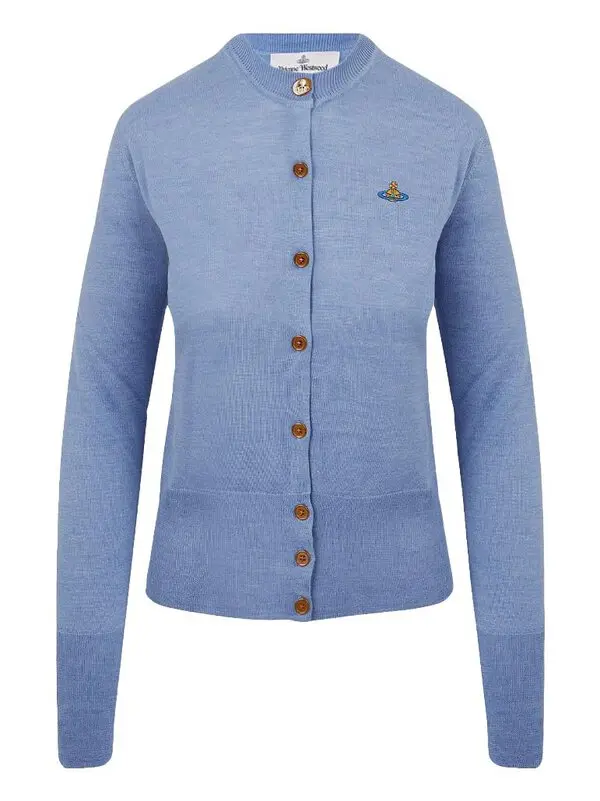 VIVIENNE WESTWOOD Bea Orb Embroidered Cardigan - No