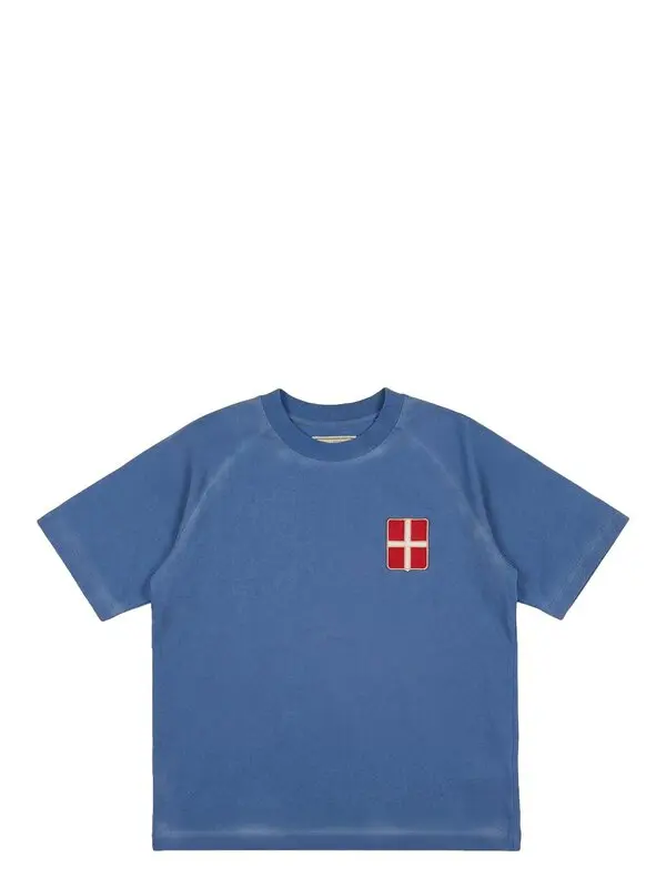 COMO 1907 Retro Heritage Tee - Blue