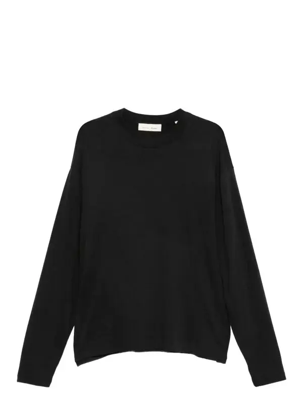 Fear Of God Essentials Crew-neck Long-sleeve T-shirt - Black