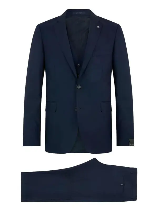 Tagliatore Three-piece Suit - Blue
