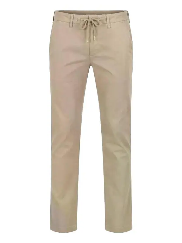BRIGLIA 1949 Beige Drawstring Trousers - Neutrals