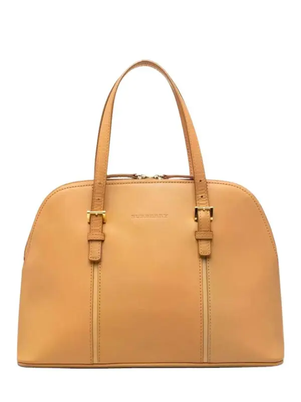 Burberry Leather Handbag - Brown