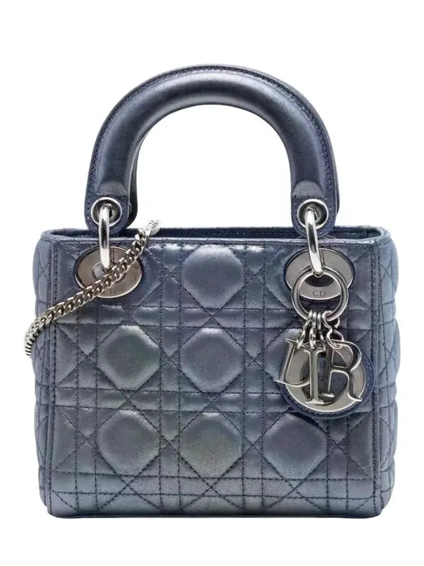 Dior Mini Lady Satchel - Blue