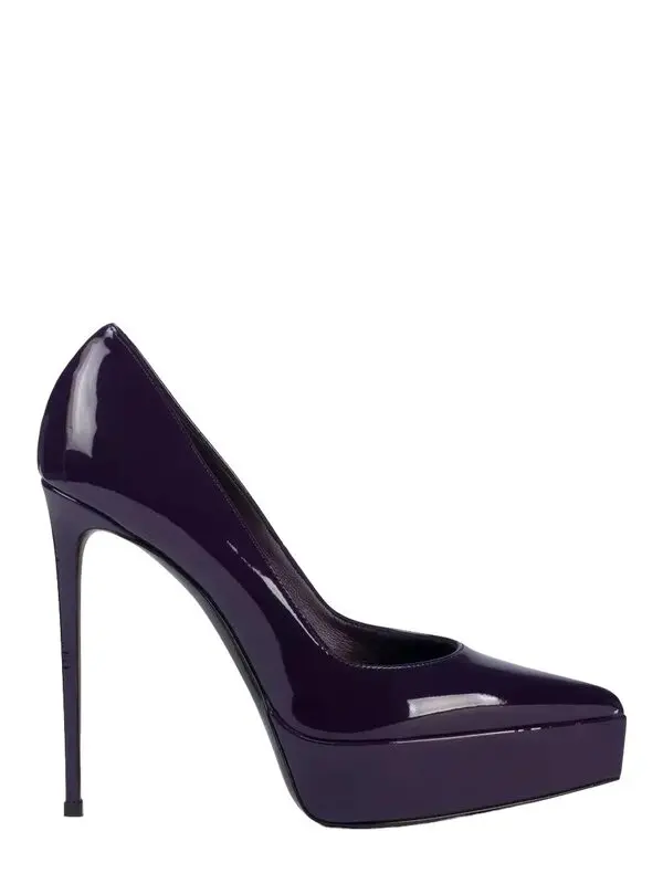 LE SILLA Uma Platform Pumps - Purple