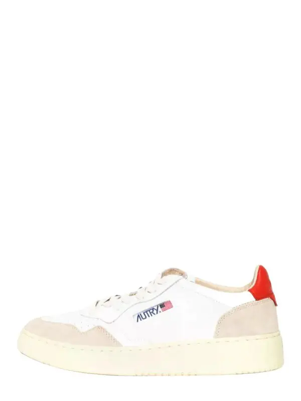 AUTRY Medalist Panelled Sneakers - White