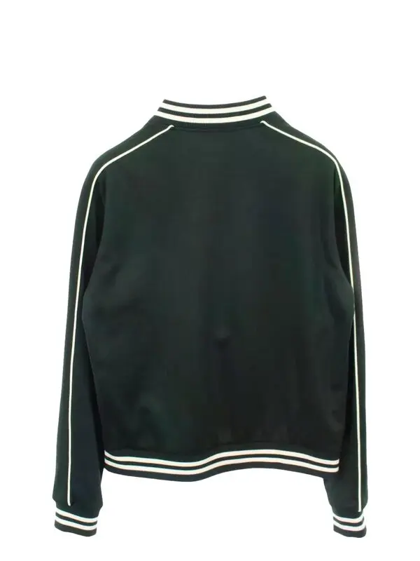 Celine 2010s Triomphe Zip-up Track Jacket - Green
