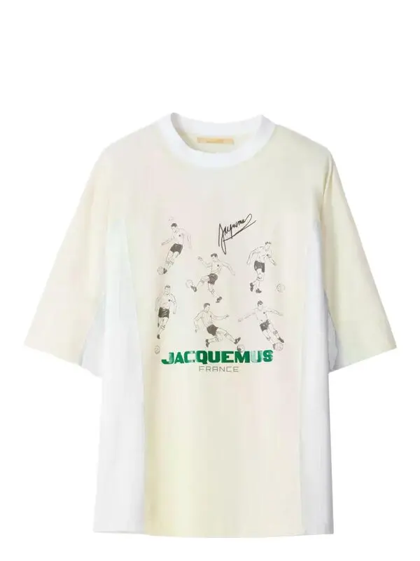 Jacquemus The Supporter T-shirt - Neutrals