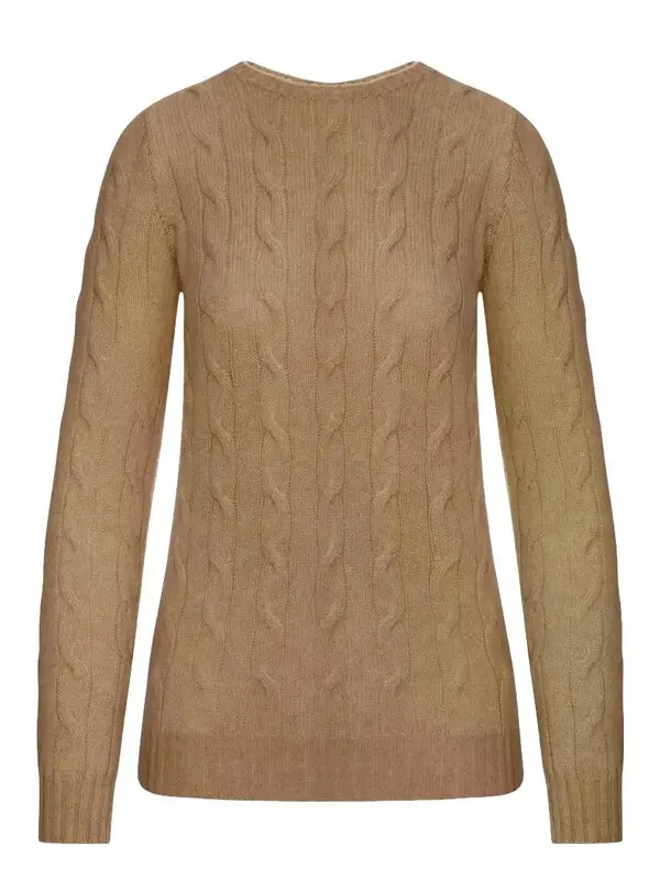 Ralph Lauren Cable-knit Sweater - Brown