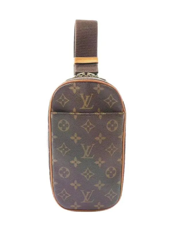 LOUIS VUITTON 2004 Pochette Ganju Belt Bag - Brown