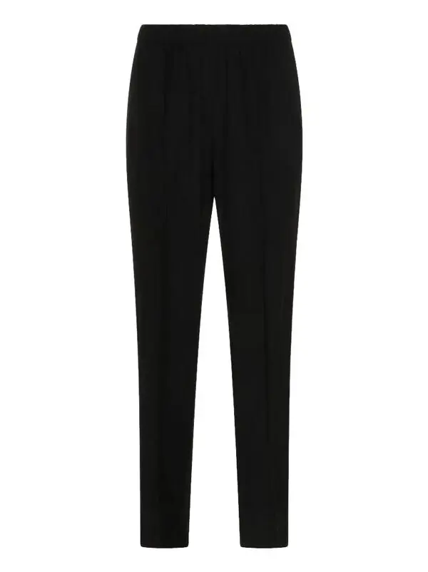 Fabiana Filippi Beaded Trim Elasticated Trousers - Black