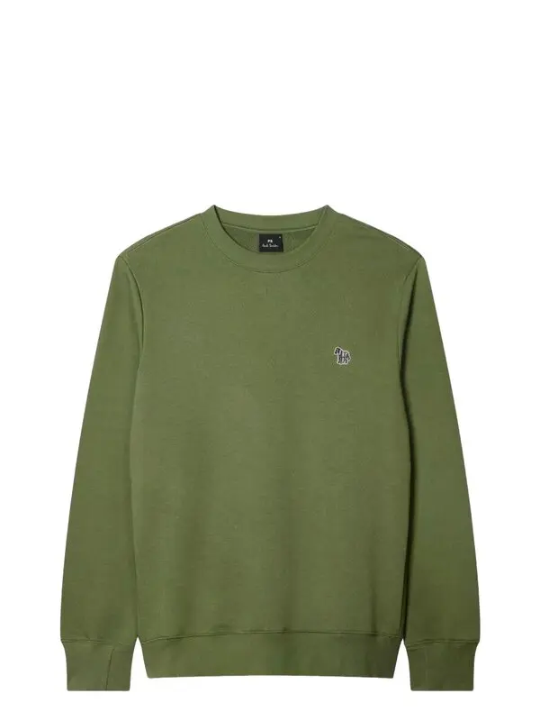 Paul Smith Logo Patch Sweatshirt - Green