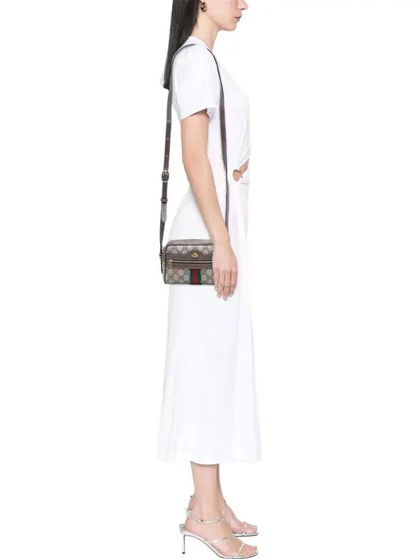 Gucci Ophidia Mini Crossbody Bag - Neutrals