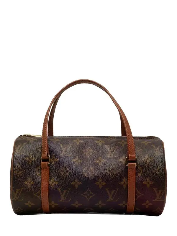 LOUIS VUITTON Monogram Papillon 26 Handbag - Brown